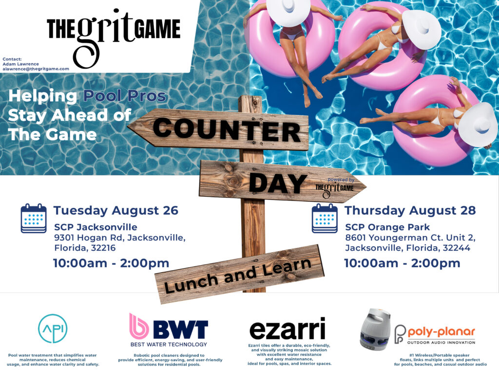 COUNTER DAY LUNCH AND LEARN. SCP JACKSONVILLE FL | The Grit Game